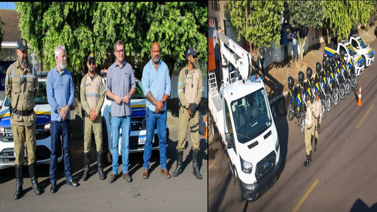 Prefeito Dr. Cassiano Maia entrega novos veículos para reforço na frota ...