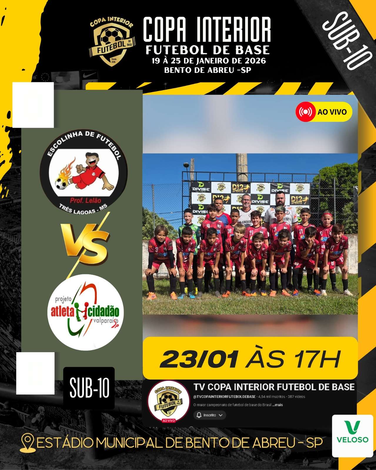 VEJA AO VIVO: Time de Três Lagoas joga hoje na Copa Interior de Futebol ...